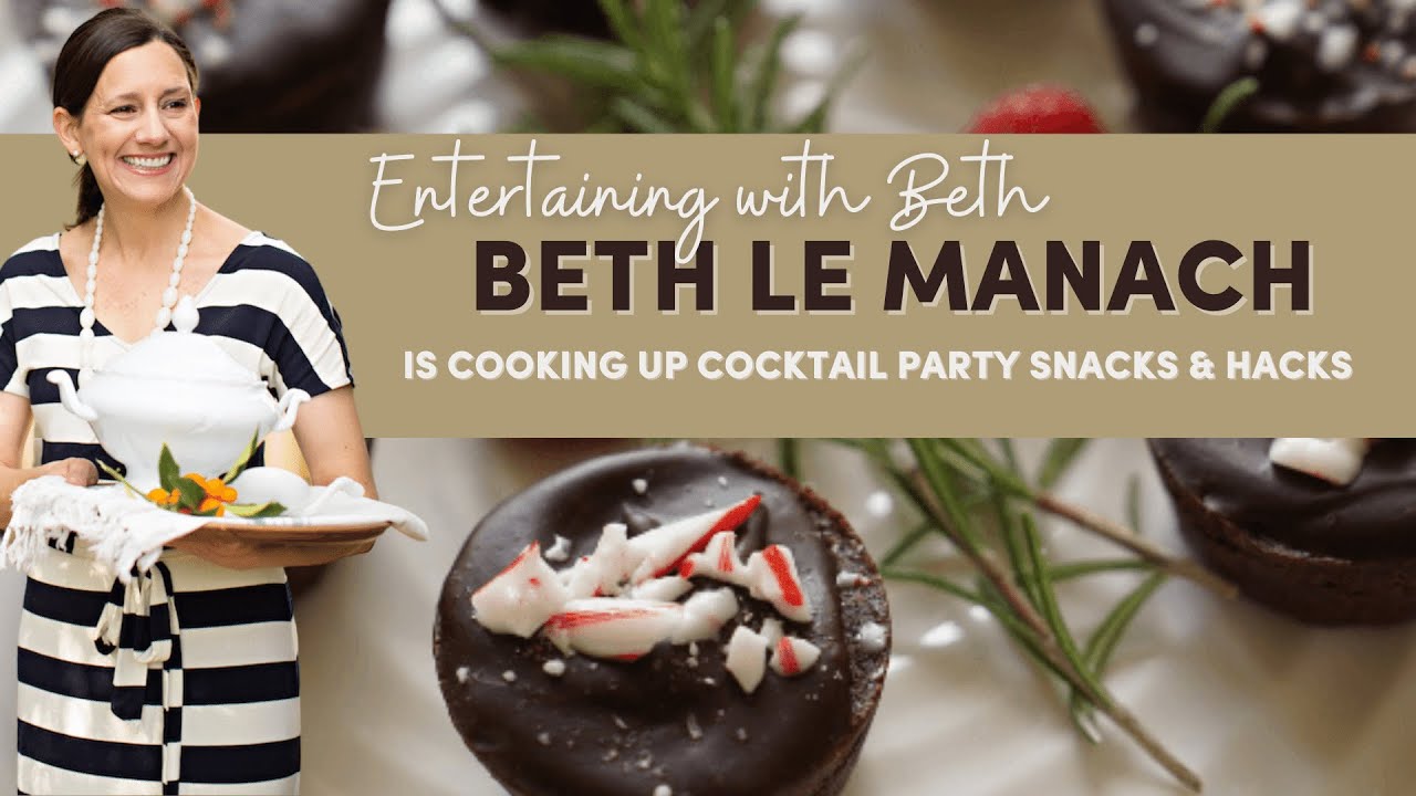 Quick & easy budget-friendly cocktail party snacks by Beth Le Manach ...