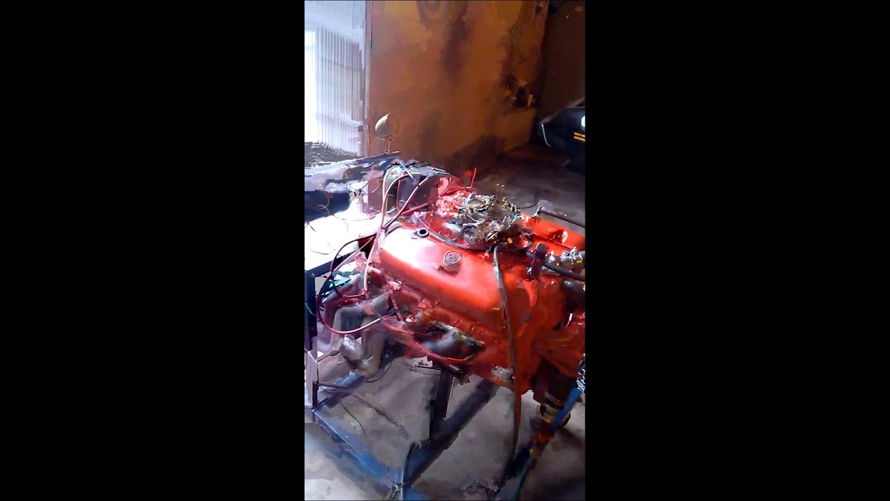 454 Big Block Chev. First Start up! - YouTube