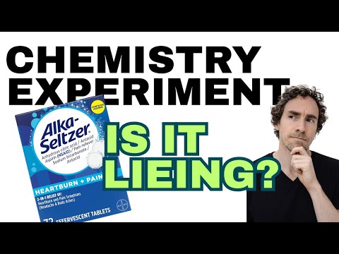 Chemistry Experiment: Does Alka-Seltzer Tell the Truth? - YouTube