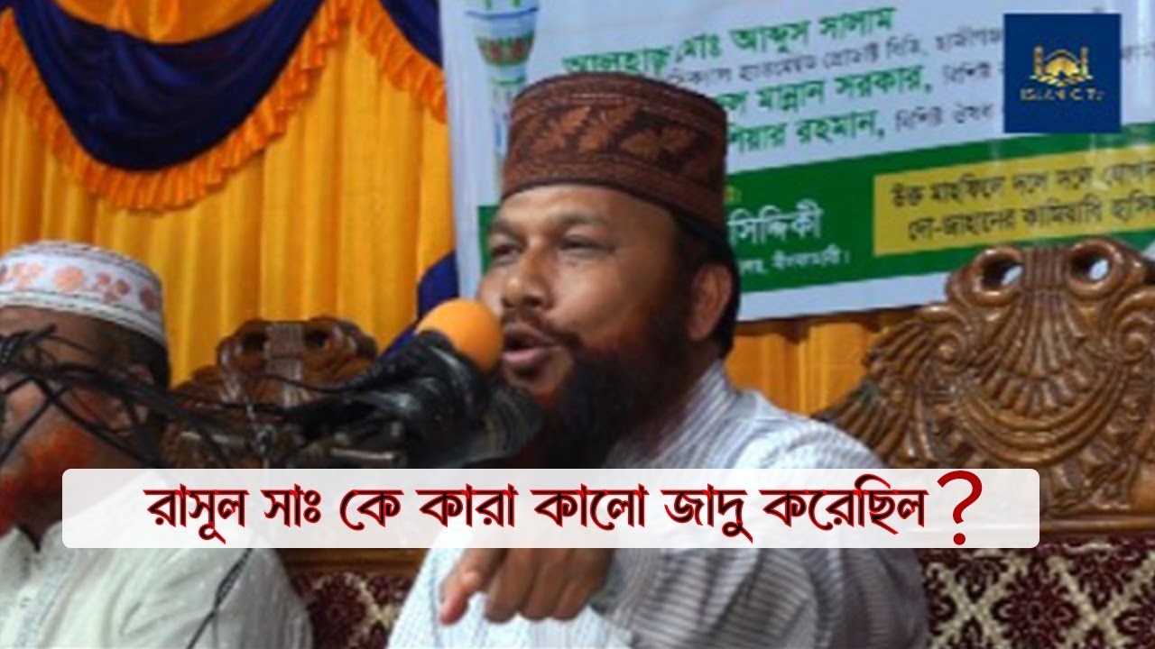 রাসূল সাঃ কে কারা কালো জাদু করেছিল এবং কেন করেছিল ? || Saidy waz ...