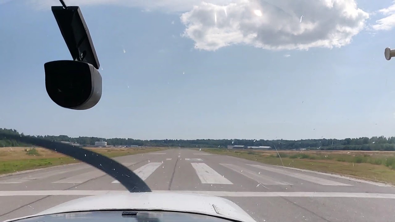 OH-CGC C150M landing EFHF 29.7.2019 - YouTube