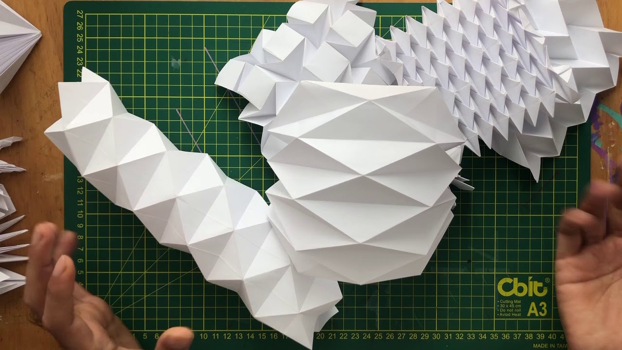 Técnicas de Plegado por Kenji Nakama - YouTube