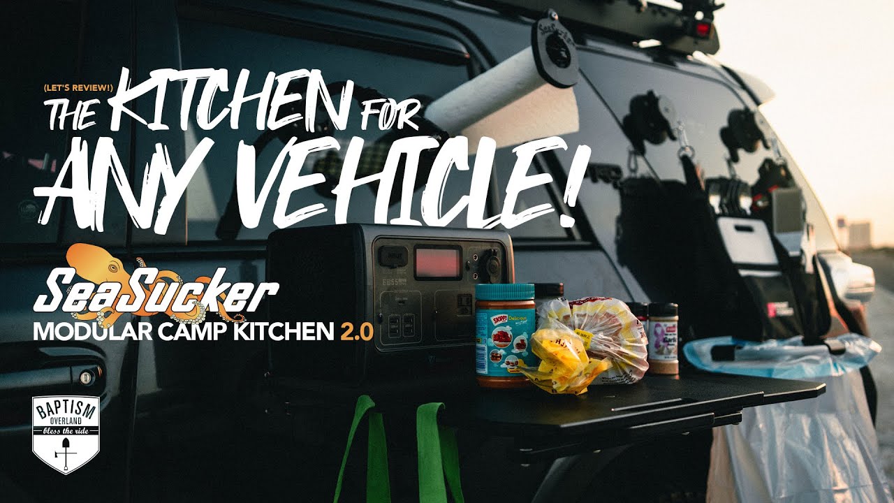 SeaSucker VASTLY IMPROVED Their Modular Camp Kitchen! - YouTube
