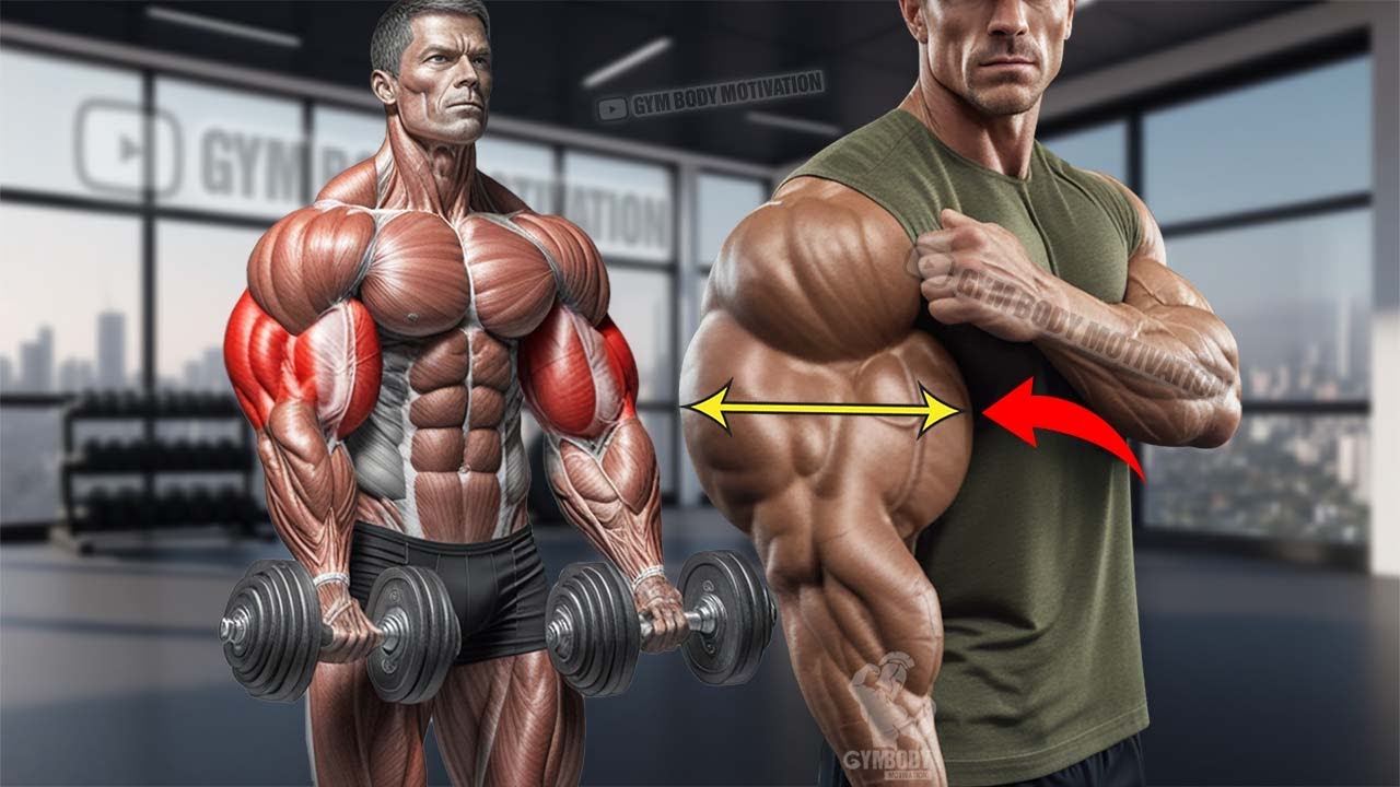 6 Super Simple Bicep and Tricep Exercises for Bigger Arms - YouTube
