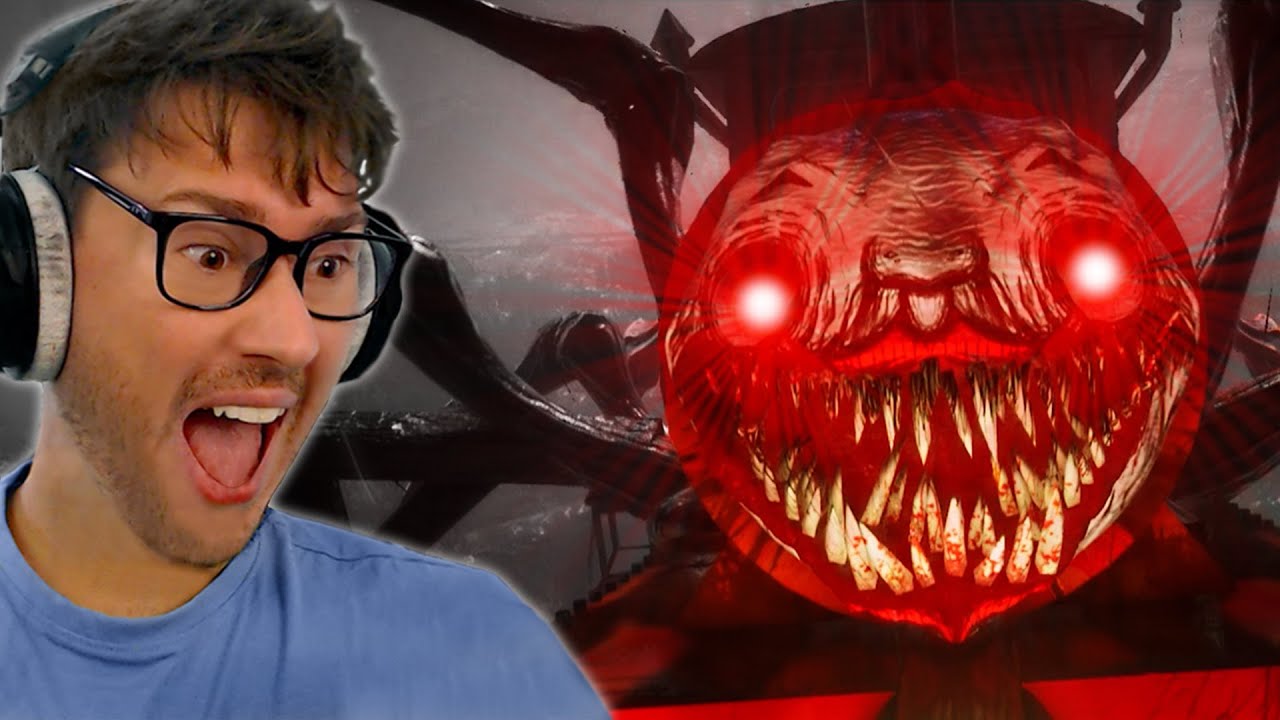 Trying To Escape This Hellish Spider-Train | Choo Choo Charles - YouTube