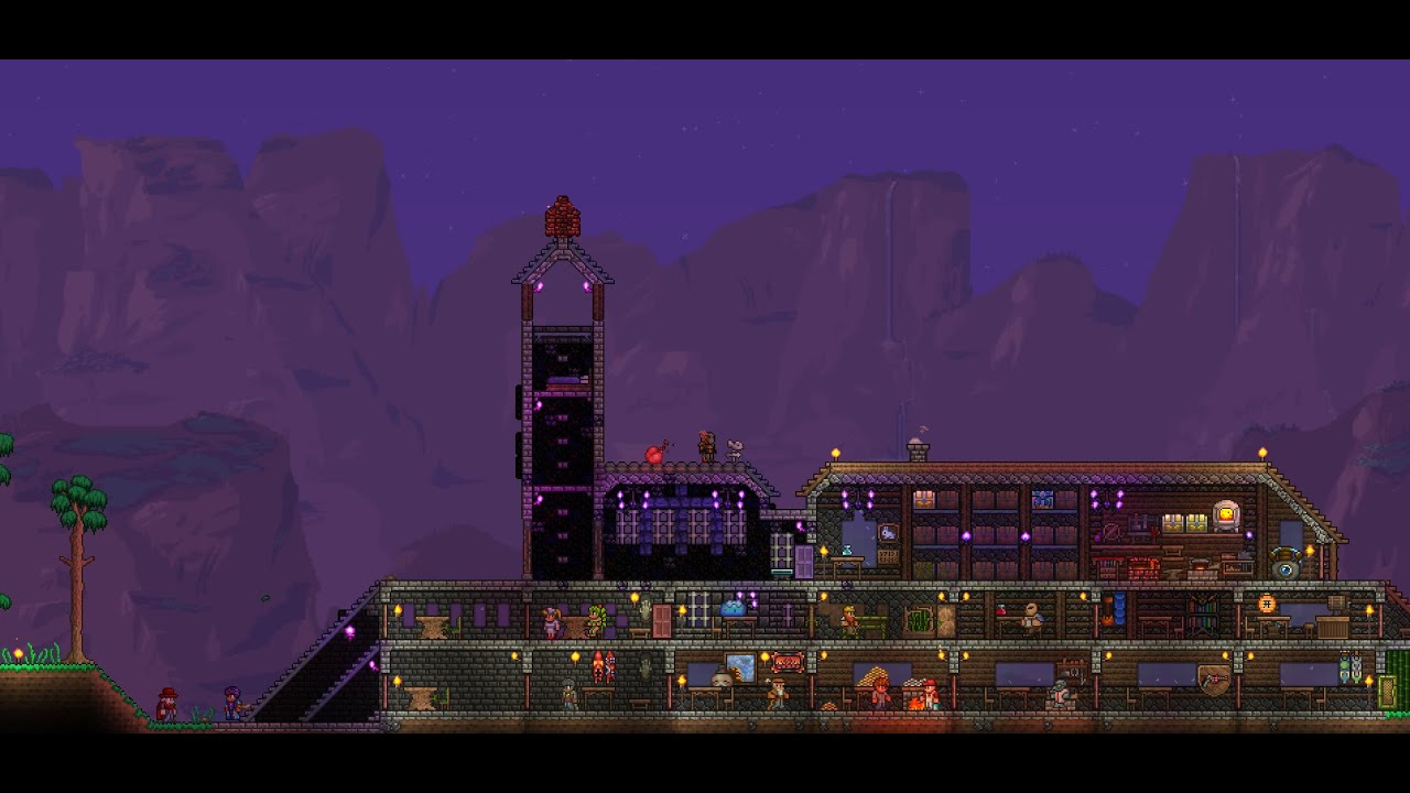 Terraria First Play-through | Crimson Spread Mining - YouTube