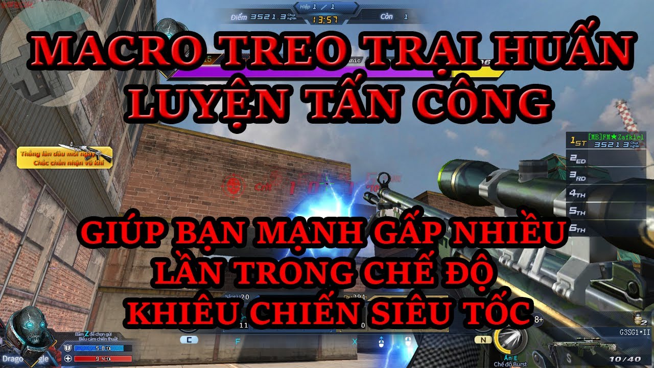 Truy Kich RPG | Macro Treo Trại Huấn Luyện Tấn Công Bằng Tài Năng ...
