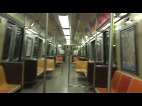MTA NYCT IND 8th Av Line EXCLUSIVE: On Board A R46 (A) With R44-Type ...