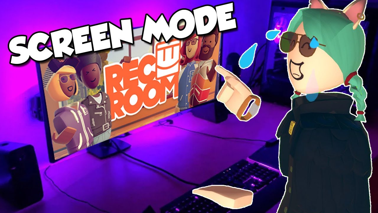 Trying Rec Room In SCREEN MODE For The First Time! - YouTube