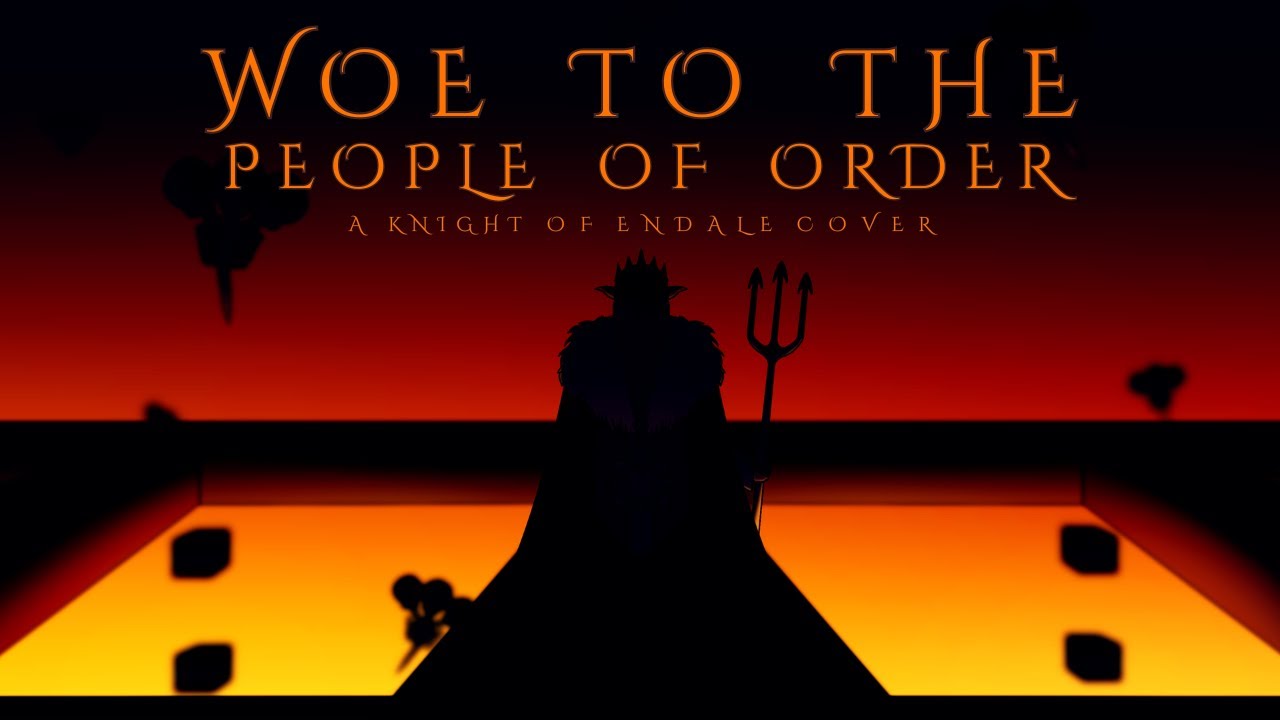Woe to the People of Order - Technoblade's War Ballad (Knight of Endale ...