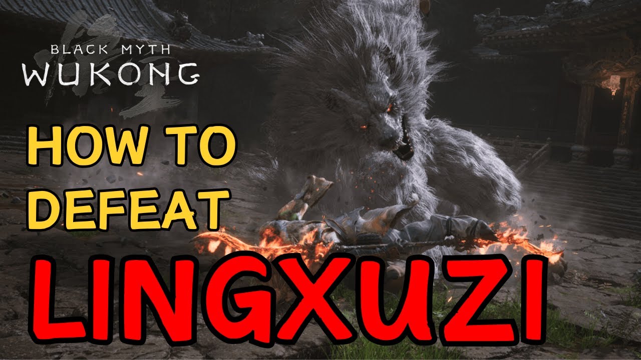 Black Myth Wukong Lingxuzi (White Wolf) Boss Fight (4K) - YouTube