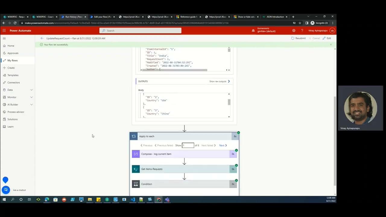 Updating SharePoint list item count based on Update on Another List - YouTube