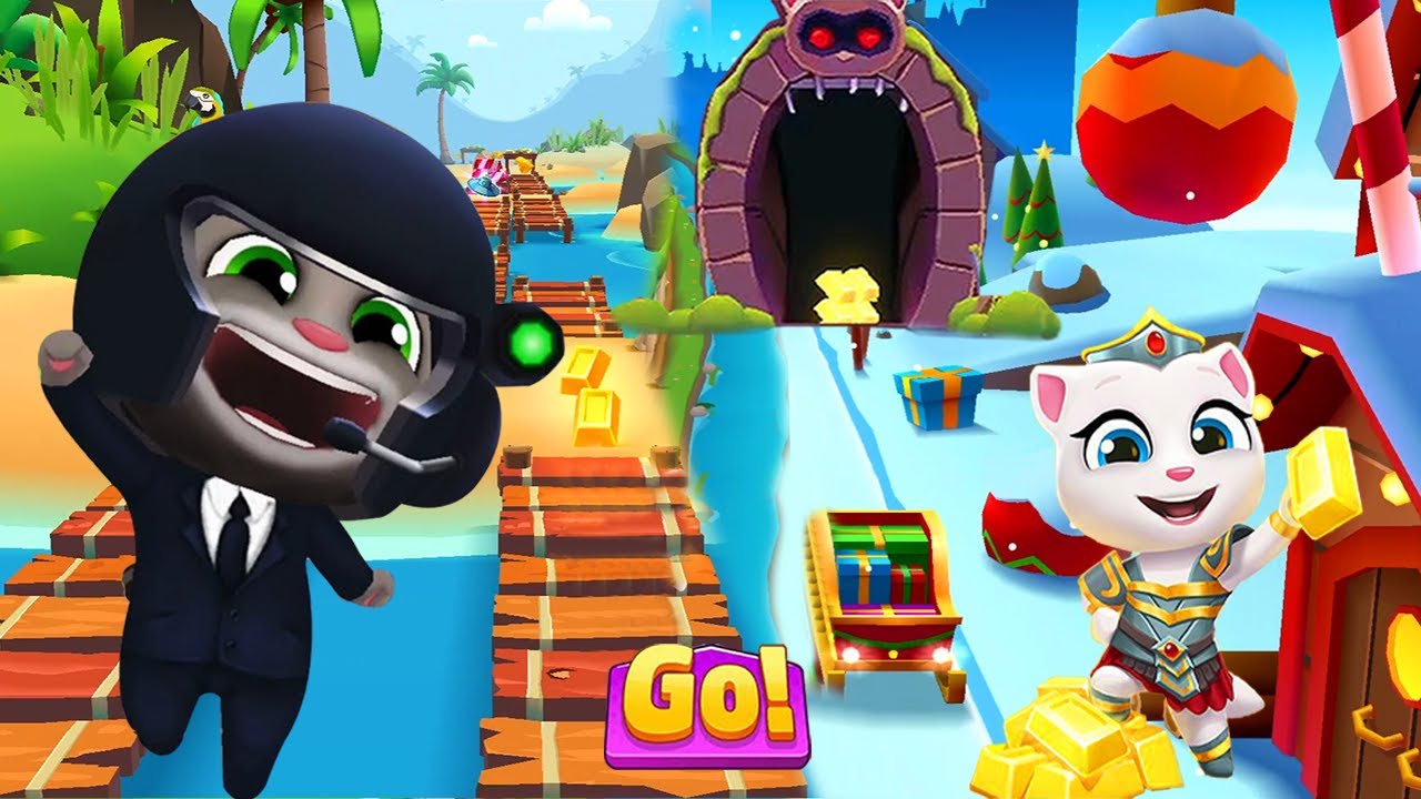 Talking Tom Gold Run Agent Tom’s Challenges - Random Unlocked ...
