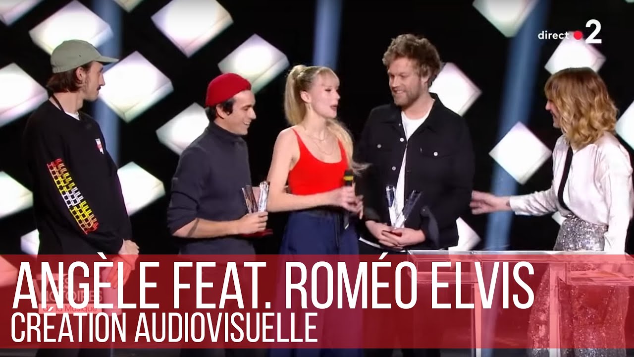 Angèle feat. Roméo Elvis, Création audiovisuelle / #Victoires2019 - YouTube