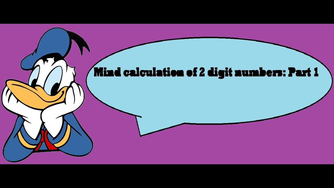 multiply 2 digit numbers through mind calculation - YouTube