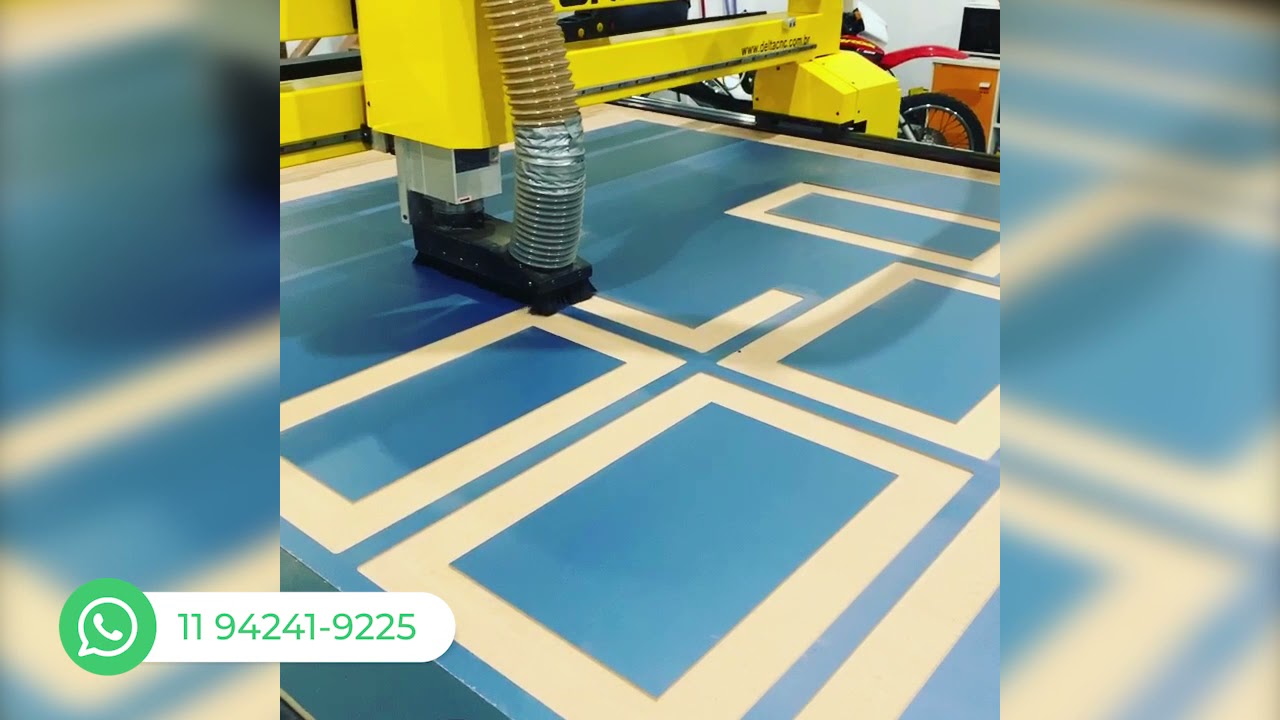 Fresadora Router CNC - Delta CNC - YouTube