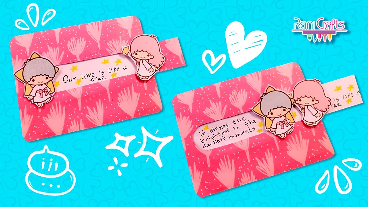 Easy DIY Sliding Surprise Card Tutorial - YouTube