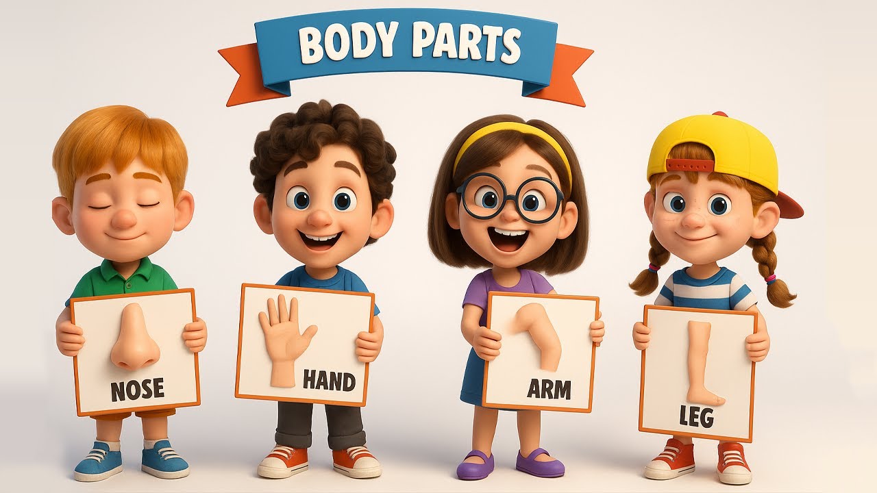 My Body Is Amazing! | Fun Kids Song About Body Parts | Dance and Learn ...