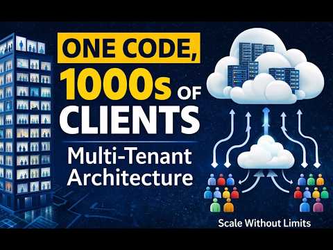 Multi-Tenant SaaS Architecture Explained: How One Platform Serves Thousands