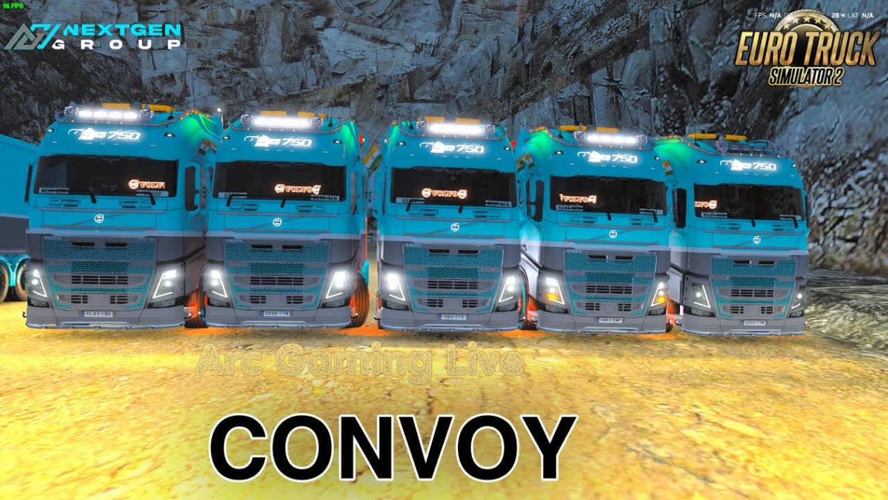 ETS2 CONVOY -TRUCKERSMP LIVE- EURO TRUCK SIMULATOR 2 LIVE | Ets 2 # ...