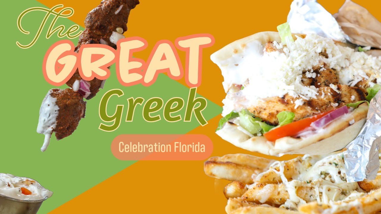 NEW Restaurant in Celebration Florida | The Great Greek Mediterranean ...
