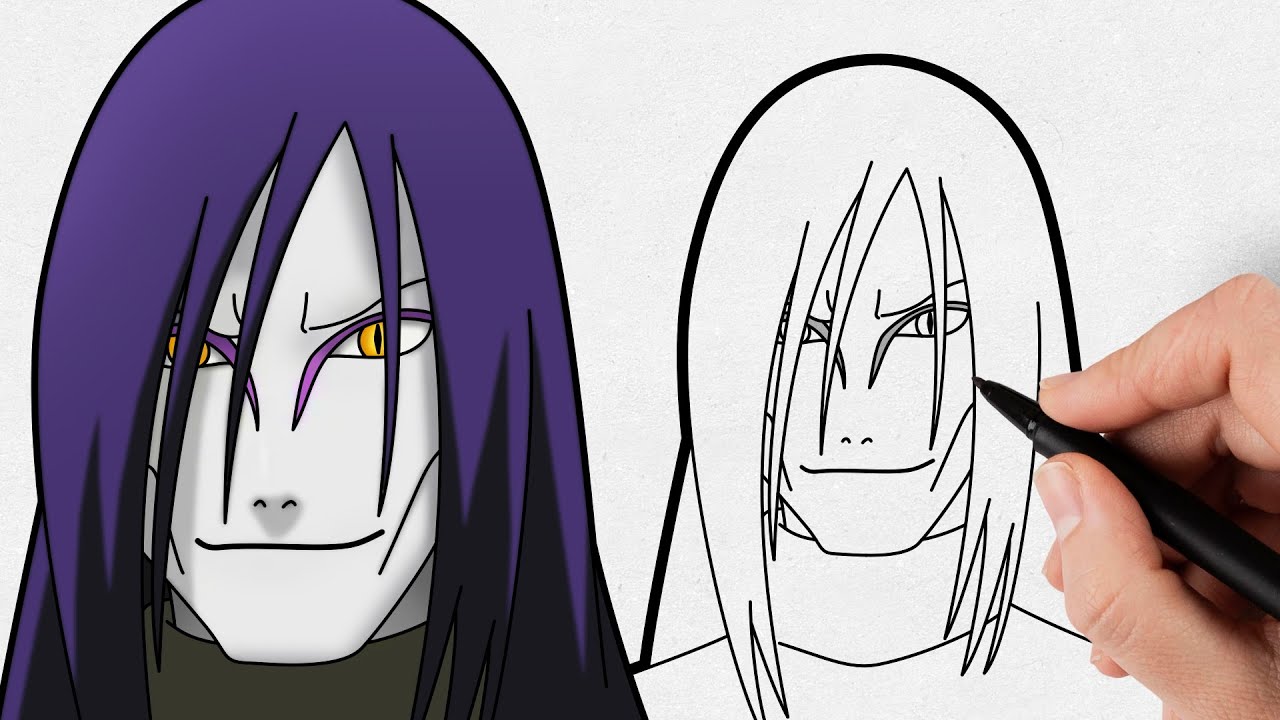 Como Desenhar Orochimaru Orochimaru's Eye Desenho De Rural666