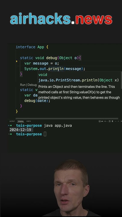 Why Objects.toIdentityString() Is Useful #java #shorts #coding #airhacks - YouTube