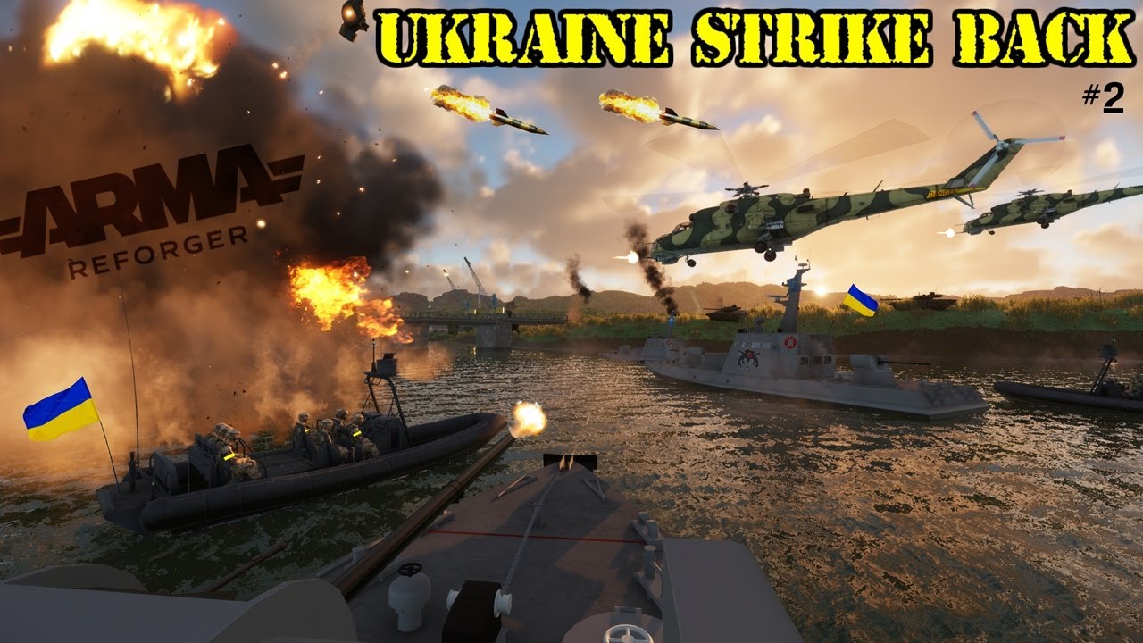ARMA REFORGER | UKRAINIAN FORCES DECIMATE RUSSIAN POSITIONS - YouTube