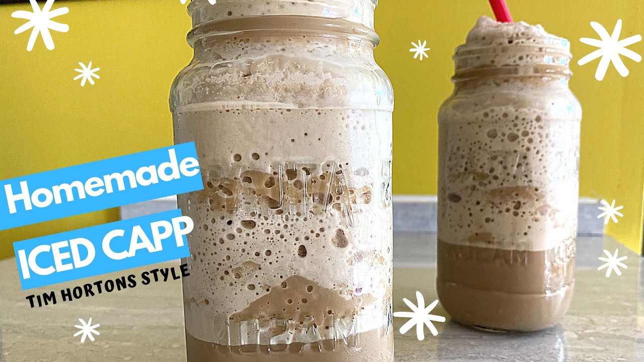 Iced Capp | Tim Hortons Style - YouTube