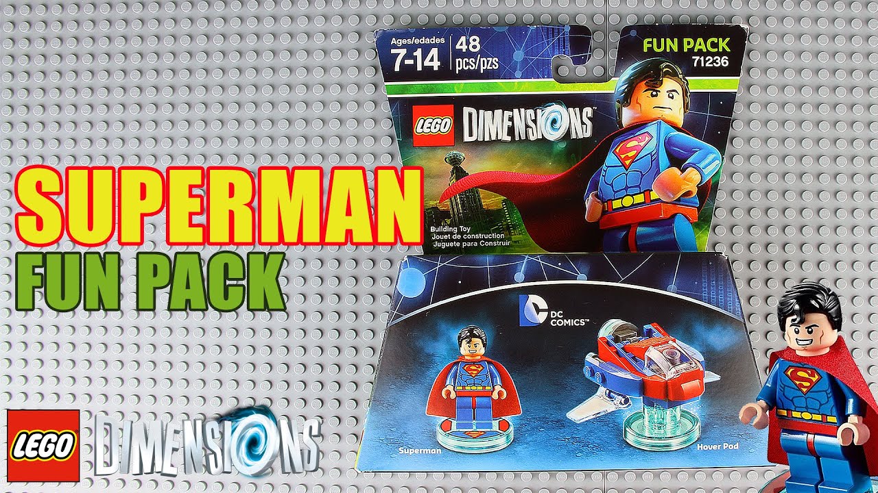 LEGO Dimensions Superman [Set #71236] - Stop Motion Speed Build - YouTube