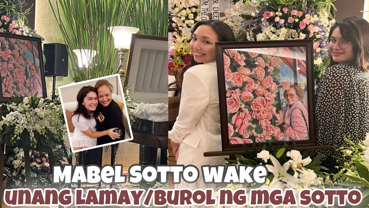 Sotto Family nagluluksa at sama sama sa unang gabi ng burol ni Mabel ...