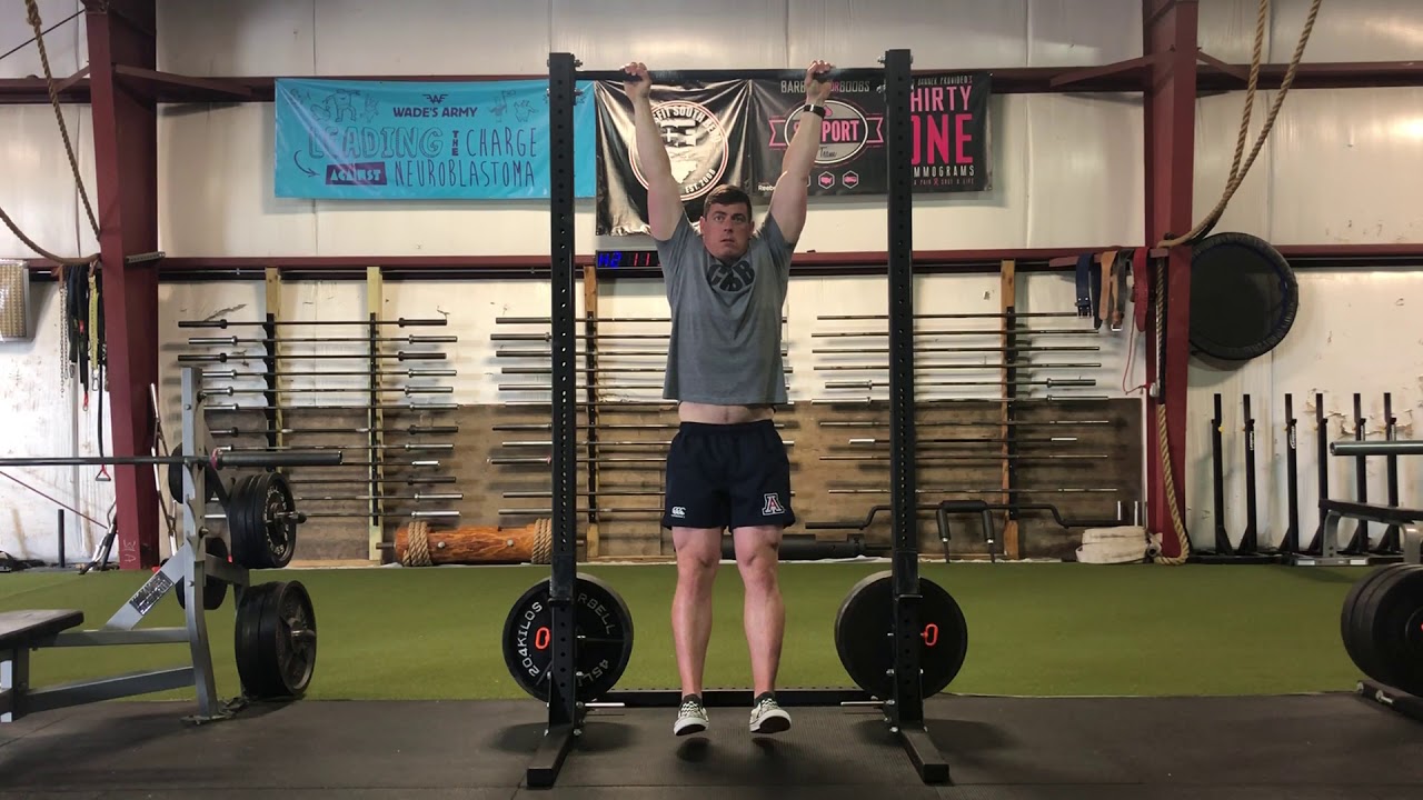 Scap Pull Up (Movement Demo) - YouTube