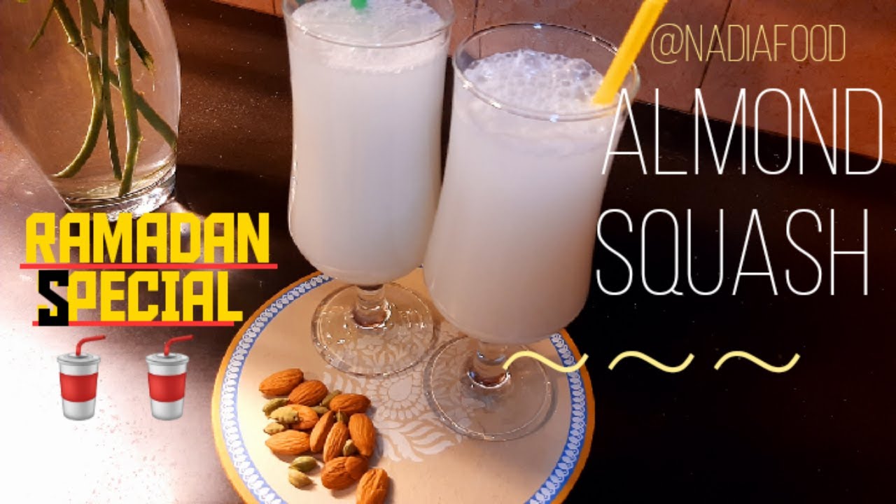 Almond Juice | Badam ka Sharbat Recipe | Ramadan Special Recipe | BY ...