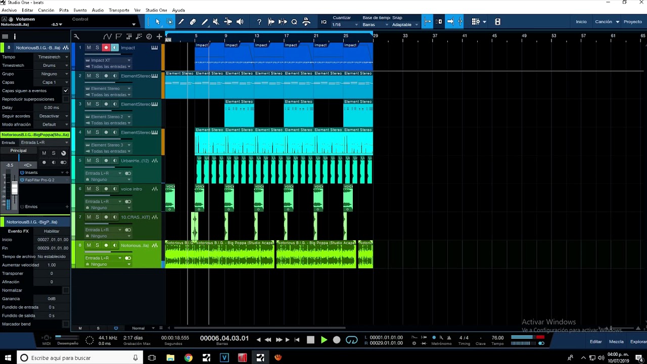 beat 1 (mackro montana) Ruido Pro - YouTube