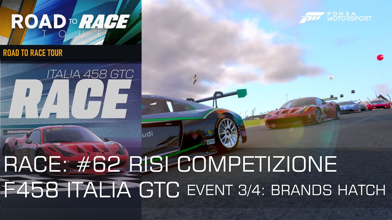 2011 FERRARI #62 RISI COMPETIZIONE F458 ITALIA GTC | BRANDS HATCH - YouTube