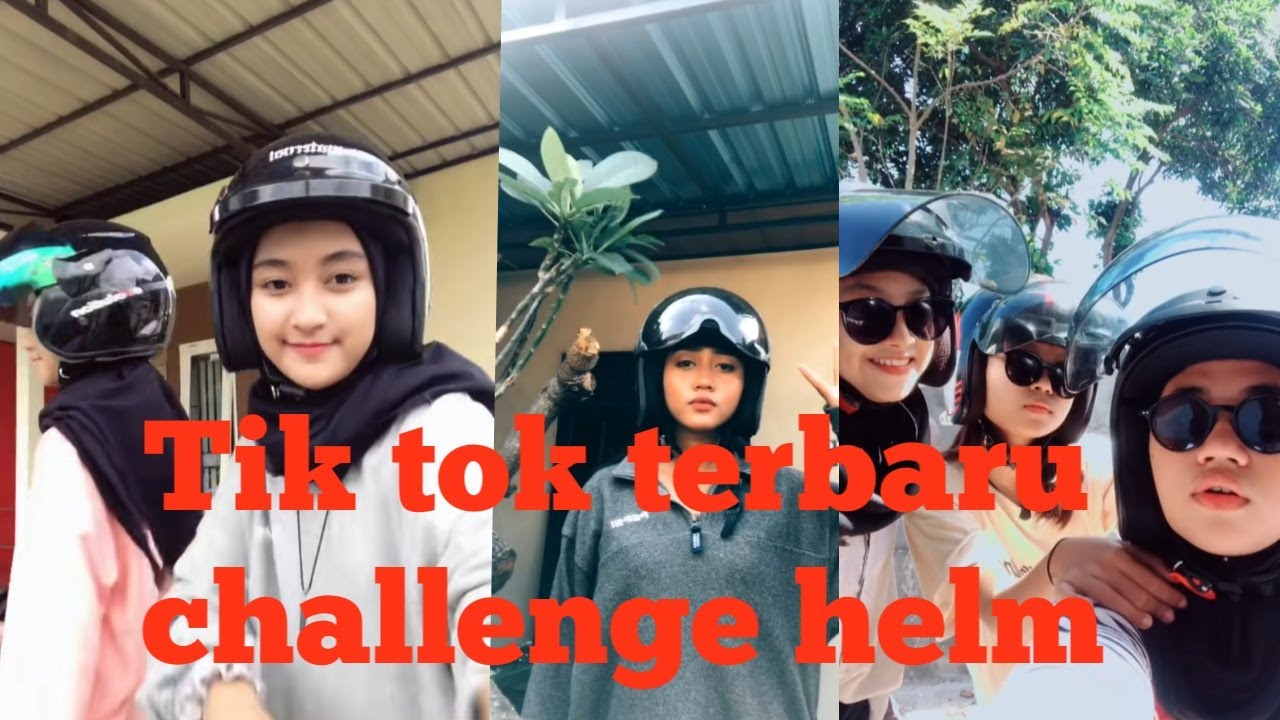 Tik Tok Terbaru 2020 Part 48 || challenge helm - YouTube