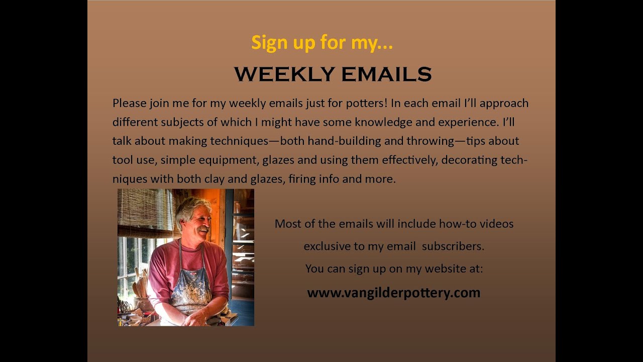 Join my weekly email list! You can sign up at the link in the ...