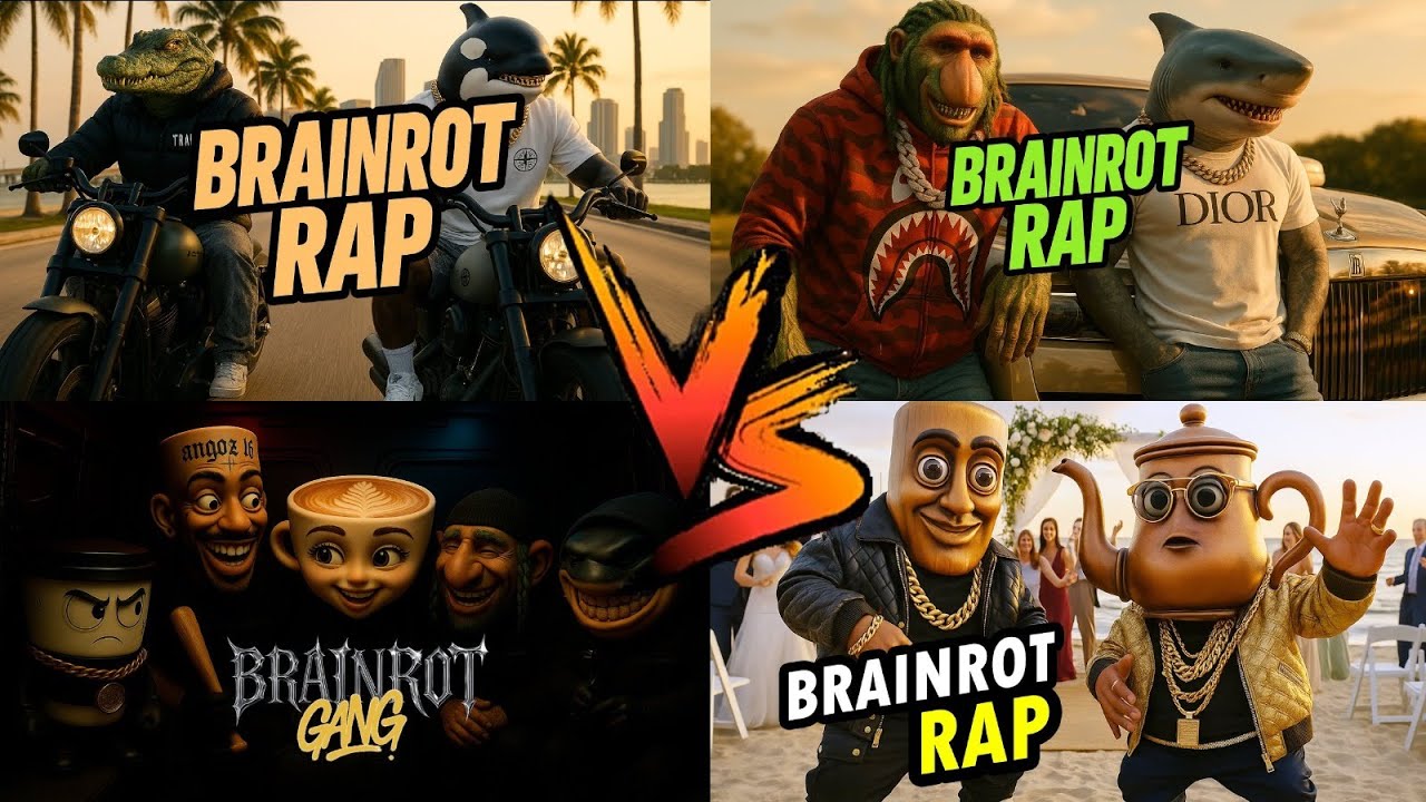 Best Brainrot Rap Versus| Brainrot Drill vs Brainrot Rap vs Brainrot ...