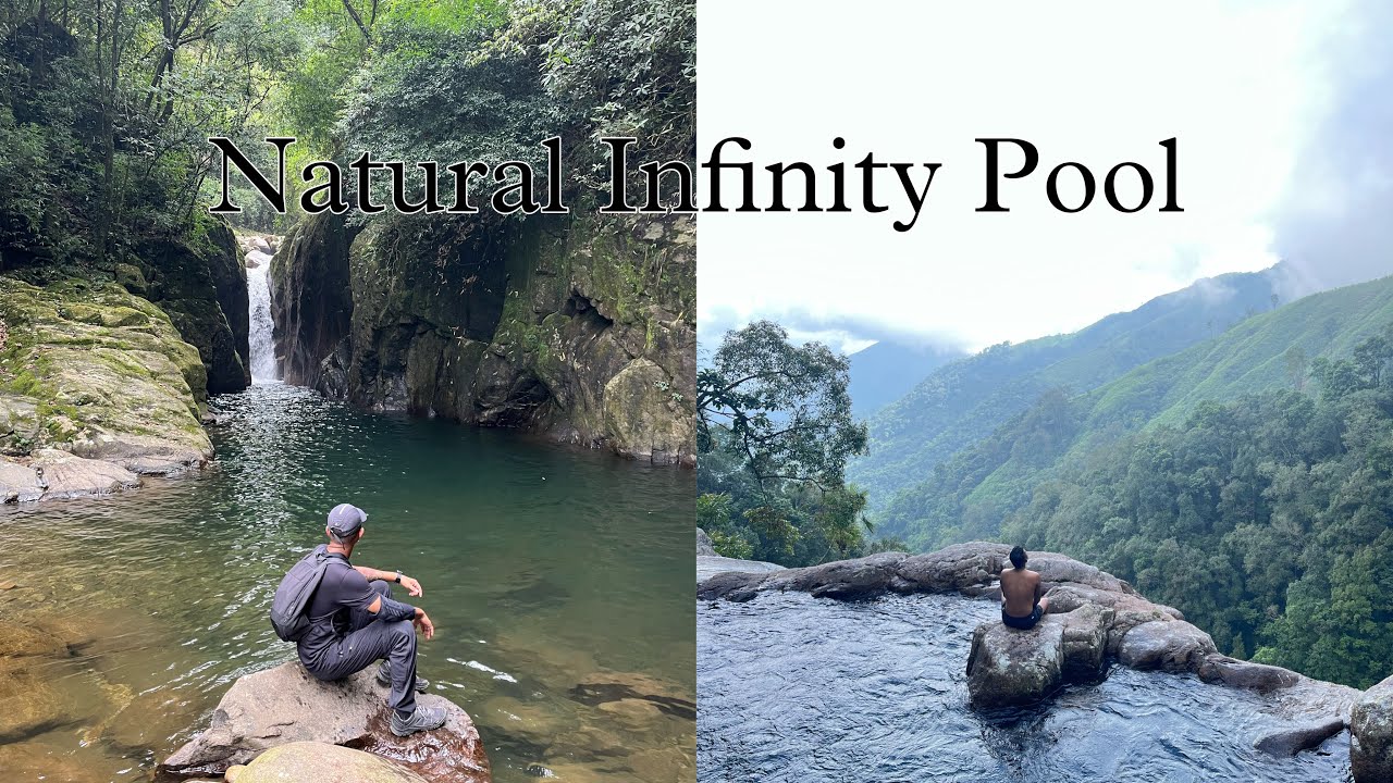 One of the most Dangerous Natural Infinity Pool | Meghalaya - YouTube