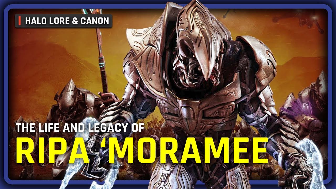 The Life and Death of Arbiter Ripa 'Moramee | Halo Wars Lore - YouTube
