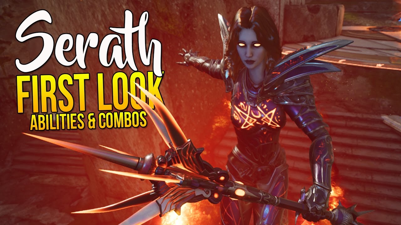 Paragon Serath First Look Gameplay "SERATH ABILITIES, COMBOS, SCALING ...