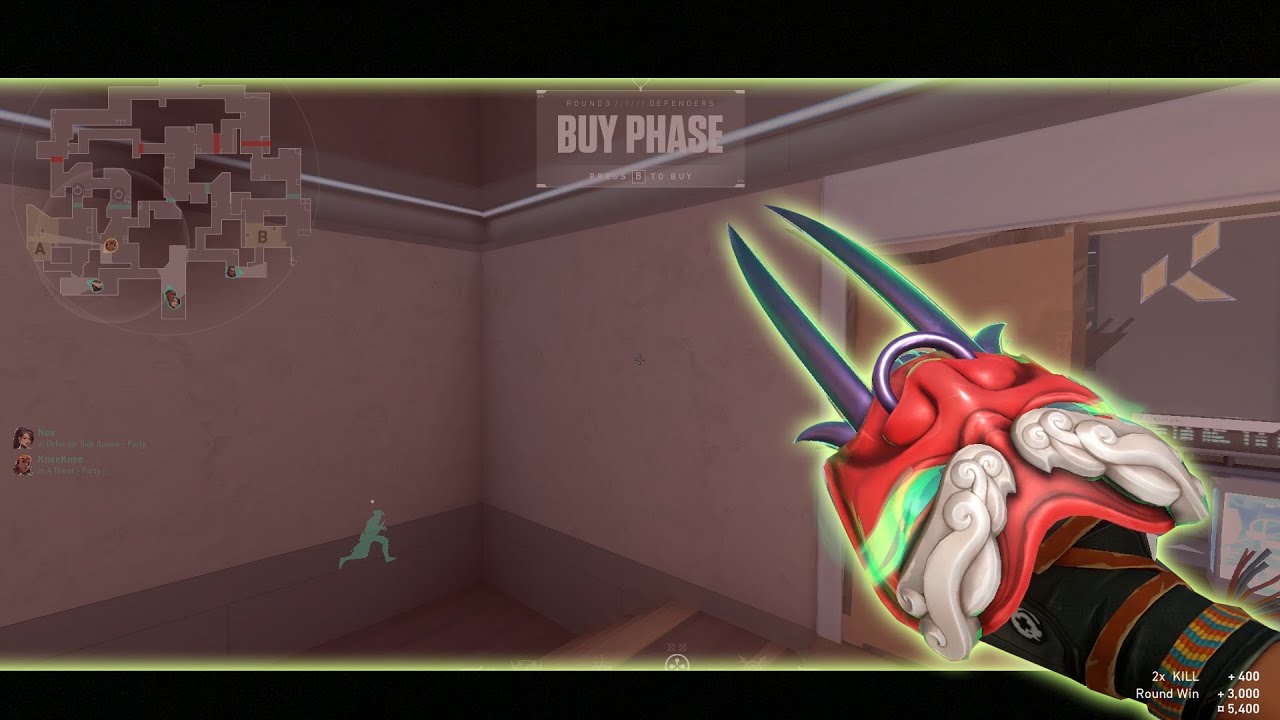 Valorant but I bought the Oni Claw (First Knife Skin) - YouTube