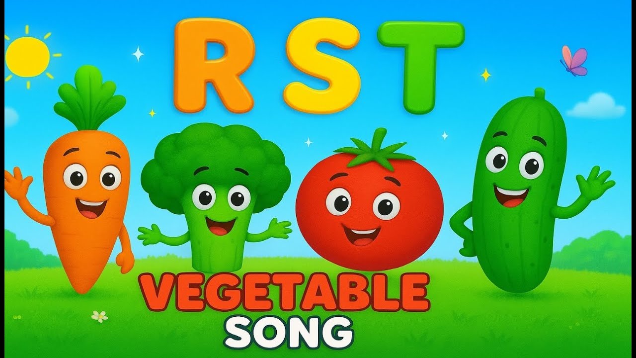 ABC Song Yummy Vegetables Song Kids Rhymes & Songs KidsToonz TV - YouTube