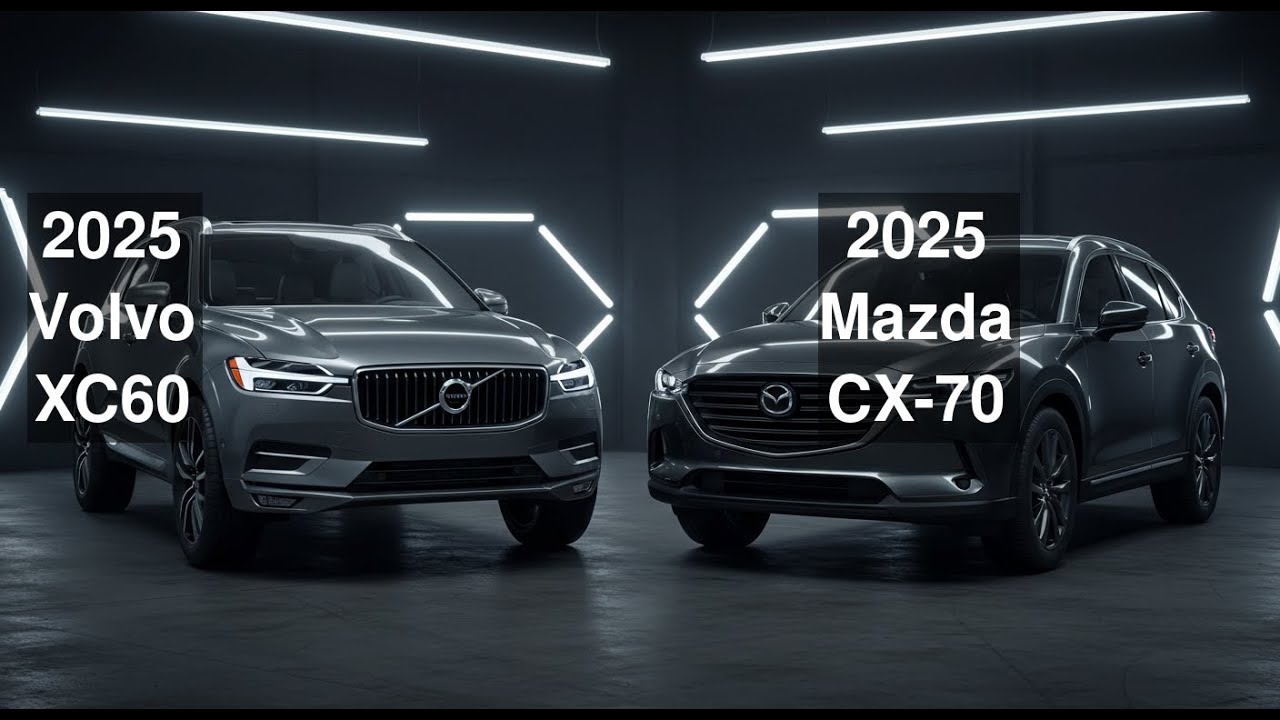2025 Volvo XC60 vs Mazda cx 70 - YouTube