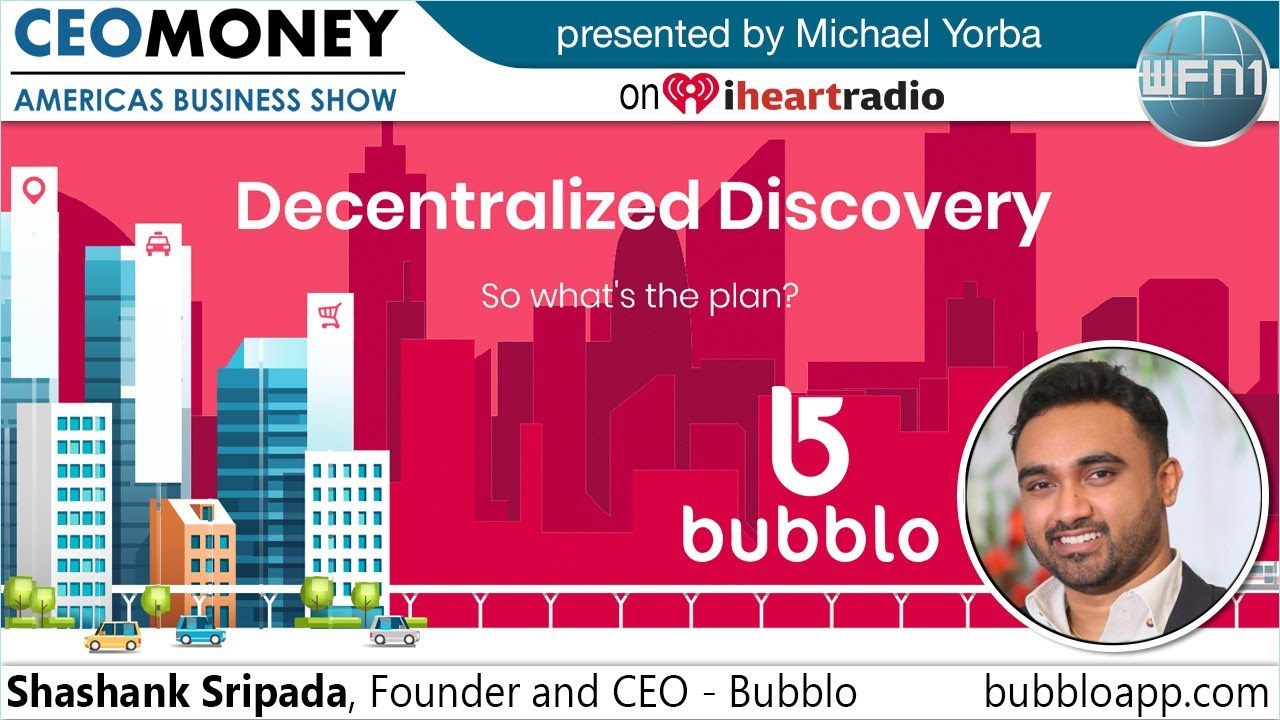Shashank Sripada from Bubblo on CEO Money - YouTube
