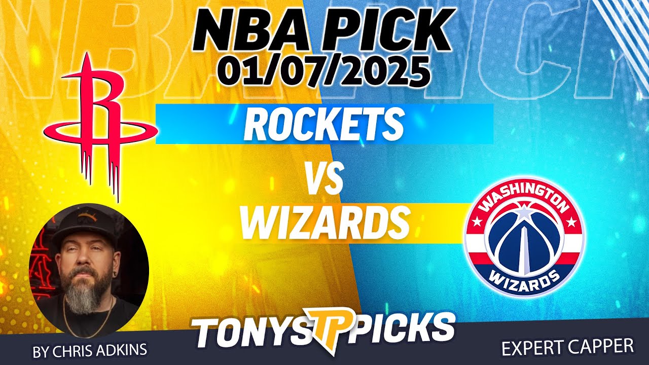 Houston Rockets vs Washington Wizards 1/7/25 NBA Spread Prediction ...