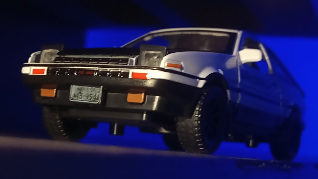 📽️Stop Motion - Corolla Ae86 Hachiroku (initial D Speed chime sound ...