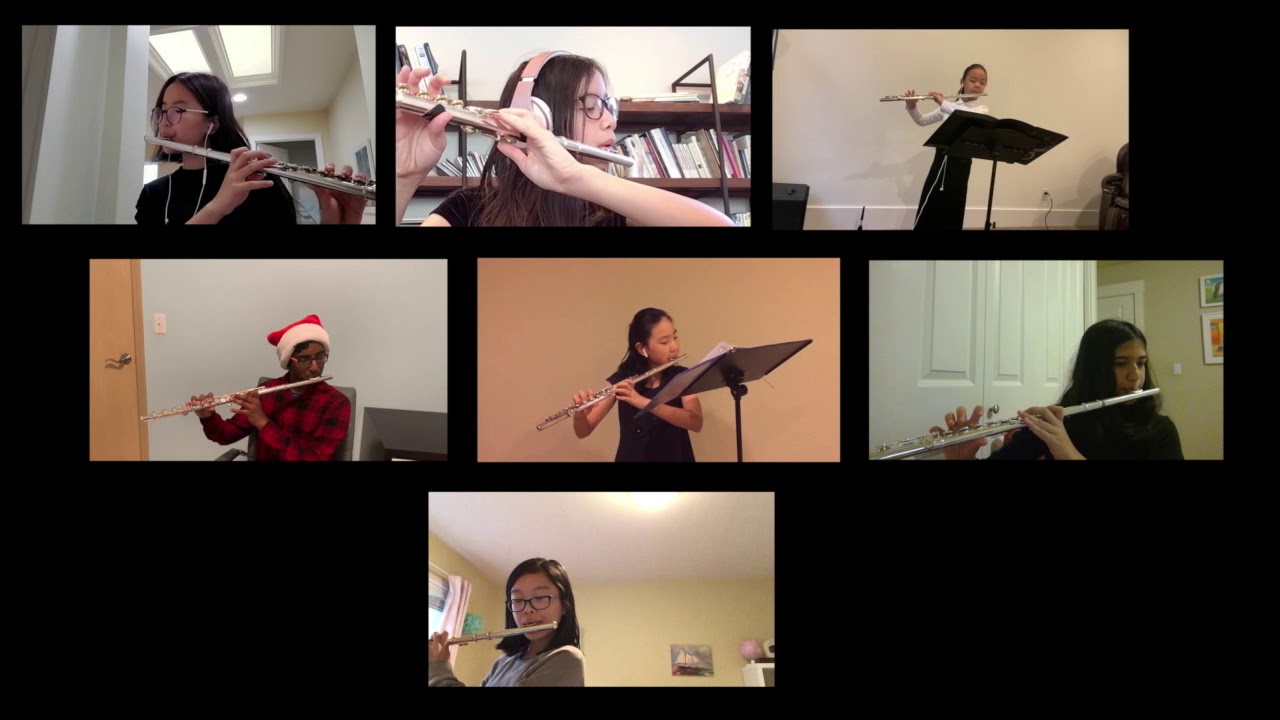 Fall 2020: Premiere Flute Ensemble Part 1 - YouTube