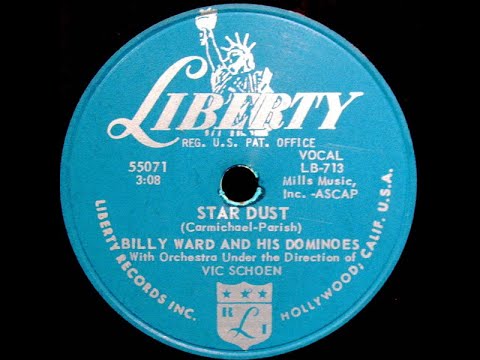 Billy Ward & the Dominoes - Star Dust 1957 - YouTube