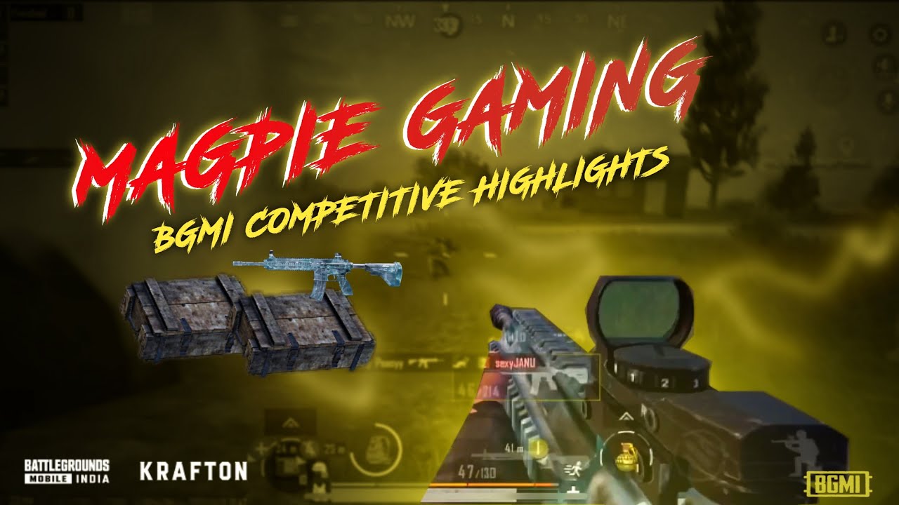 MAGPIE GAMING BGMI COMPETITIVE HIGHLIGHTS | BGMI GRIDING |#bgmi # ...